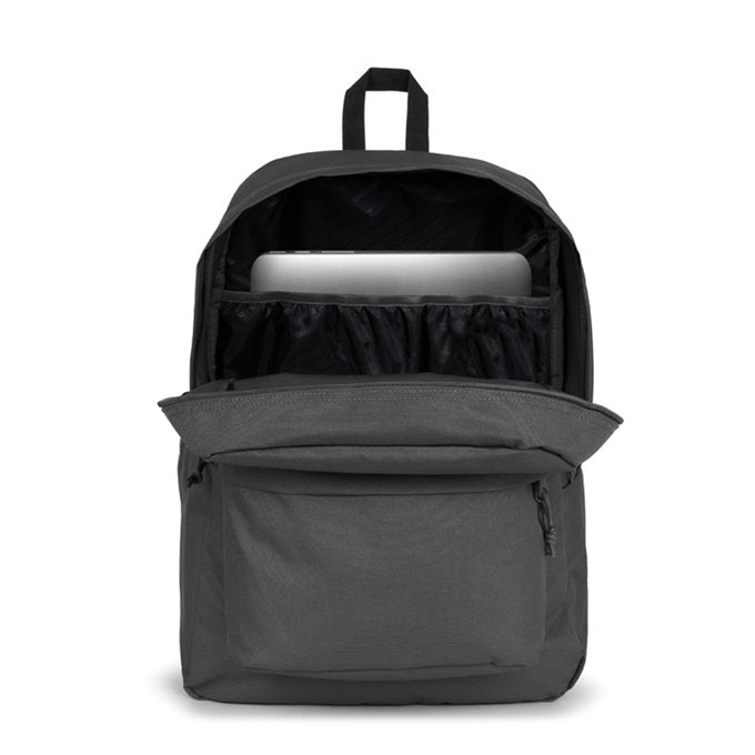 Jansport Superbreak Plus Backpack - Graphite Grey – thebackpackstore.co.uk
